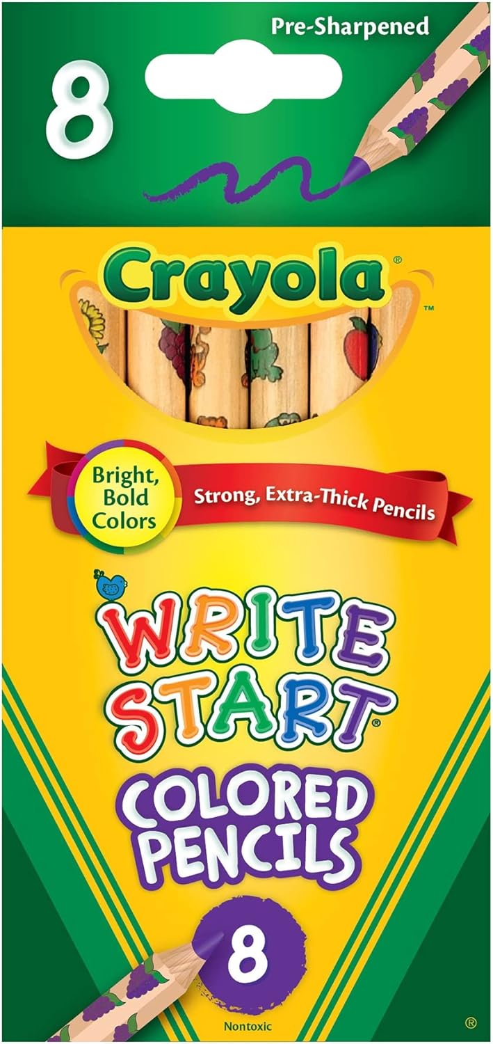 Crayola Write Start Colored Pencils – Nonnies Kidzone