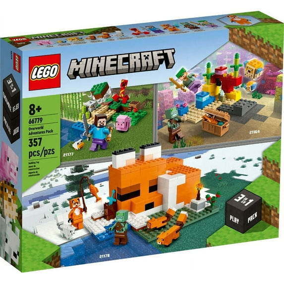 LEGO Minecraft Overworld Adventures Pack – Nonnies Kidzone