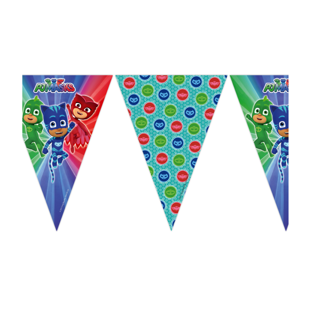 PJ Masks Flag Banner – Nonnies Kidzone