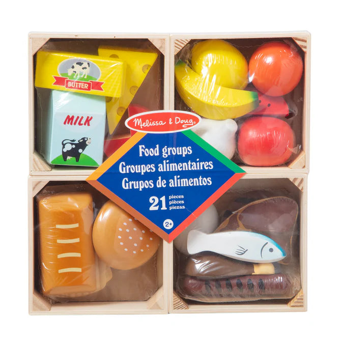 Food Groups - Wooden Play Food – Nonnies Kidzone