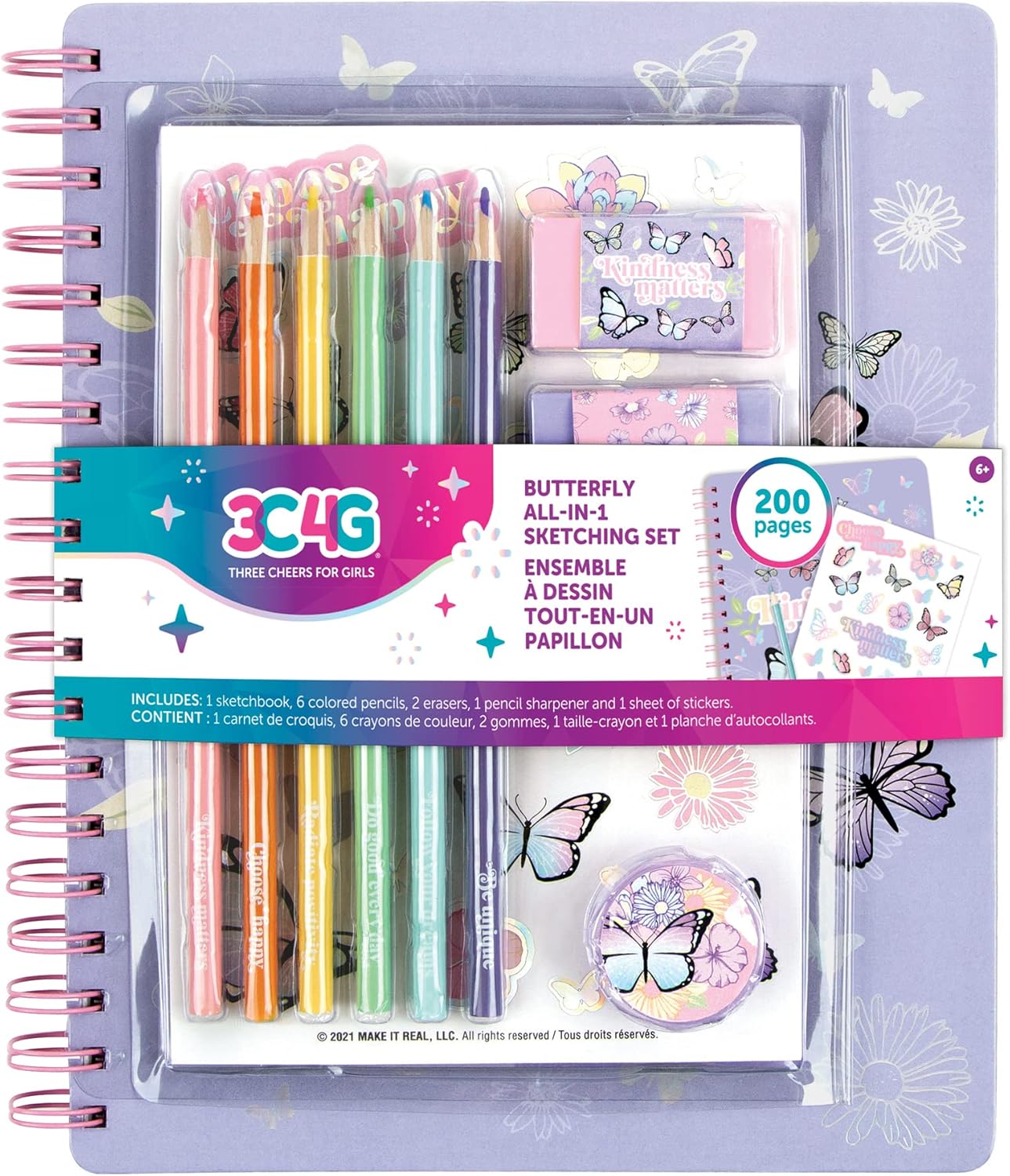 Butterfly All in 1 Sketching Set – Nonnies Kidzone