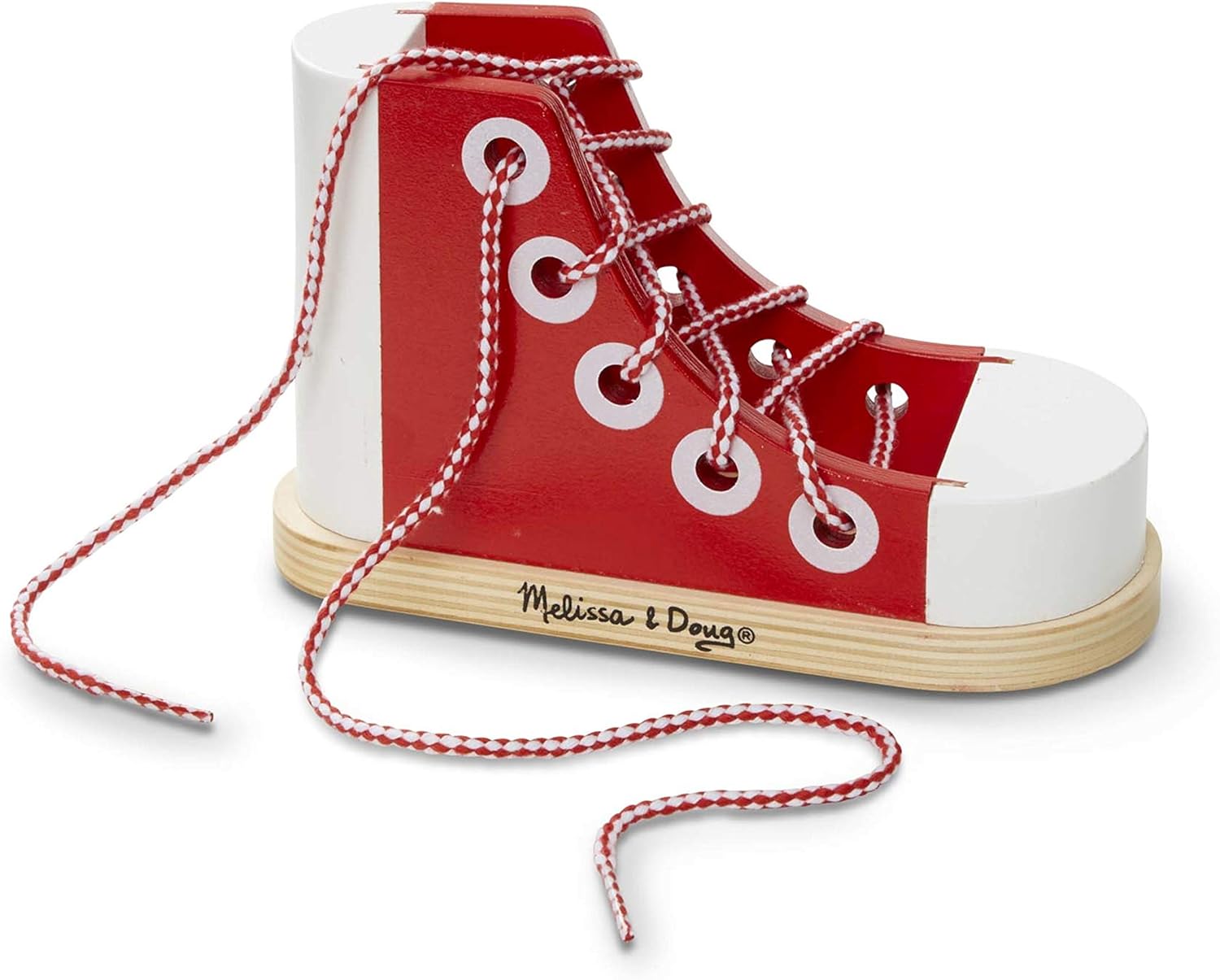 Wooden Lacing Shoe – Nonnies Kidzone